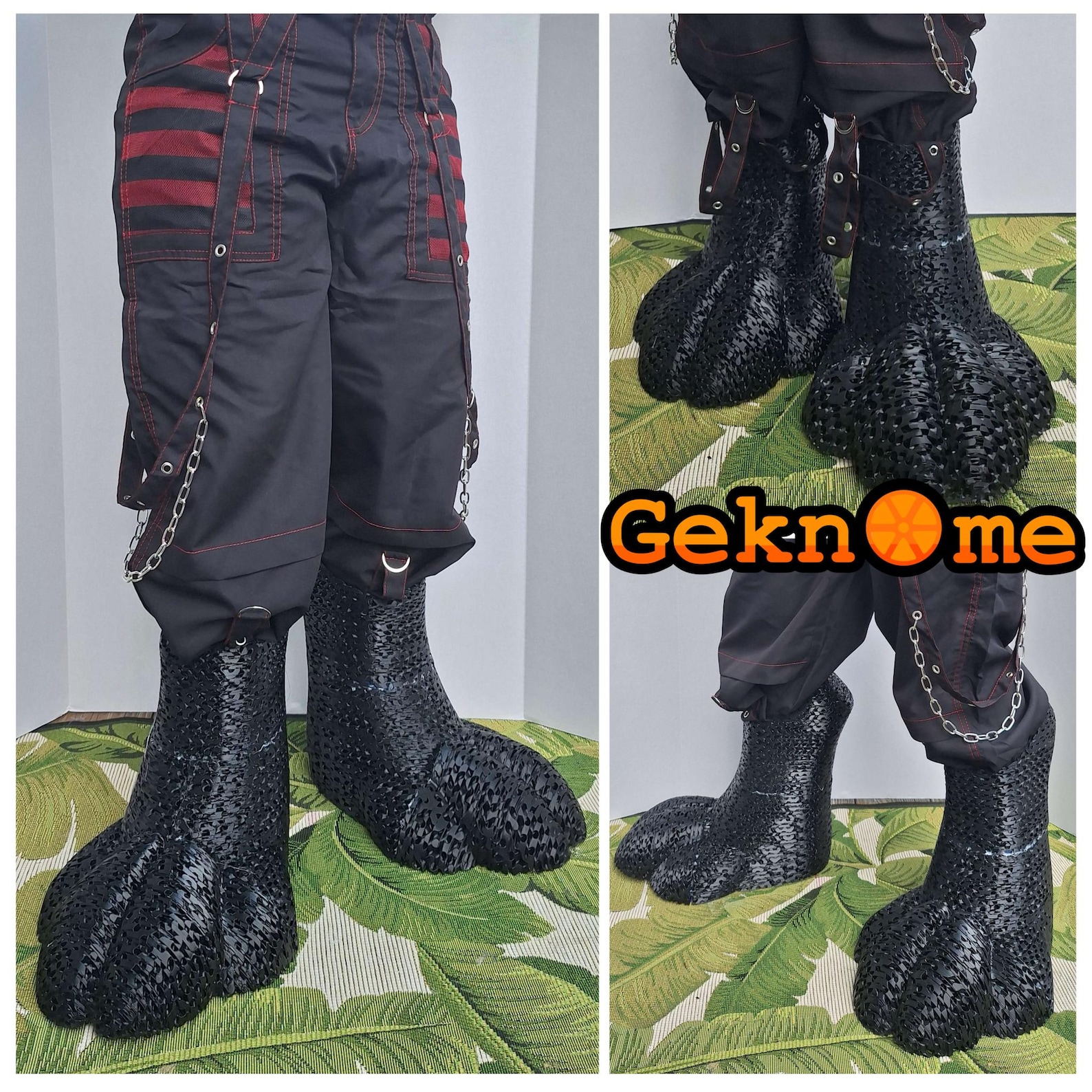 3D Printed TPU Slim Digitigrade Fursuit Feetpaws - Etsy