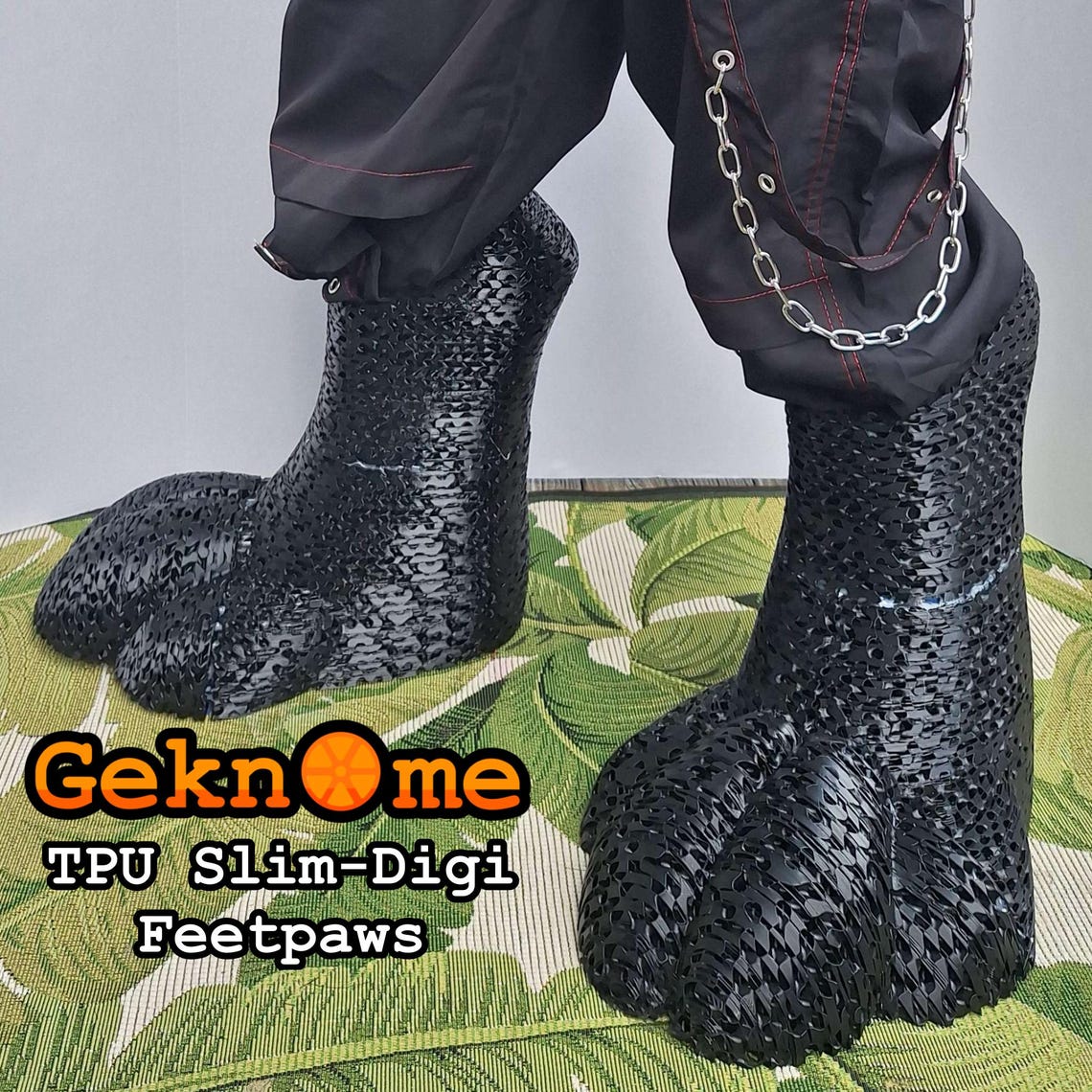 3D Printed TPU Slim Digitigrade Fursuit Feetpaws - Etsy