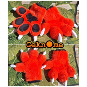 Toony Fursuit Handpaw Pattern + Tutorial (PDF Download) - Etsy