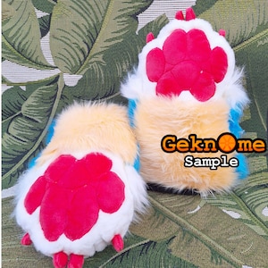 Fursuit Mitten Handpaw Pattern + Tutorial (PDF Download) - Etsy