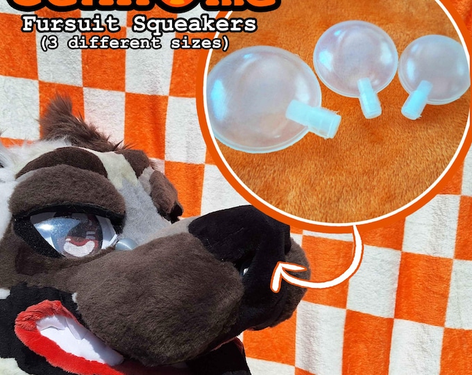 Fursuit/cosplay/costume 5 Pack Squeakers - Etsy
