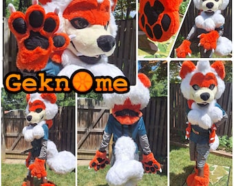 Fox Fursuit Partial - Etsy