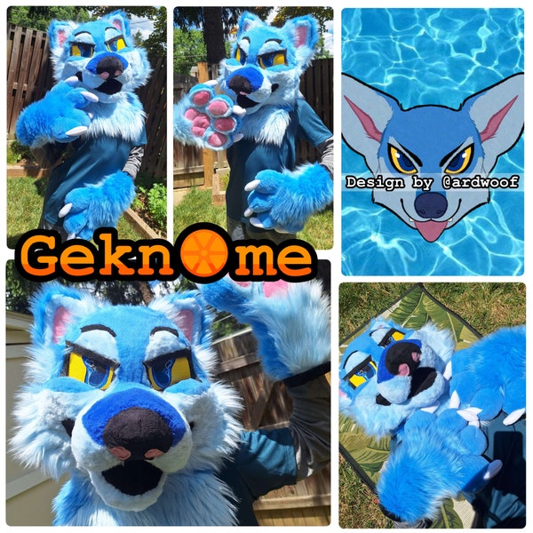 Lavafox Fursuit - Etsy