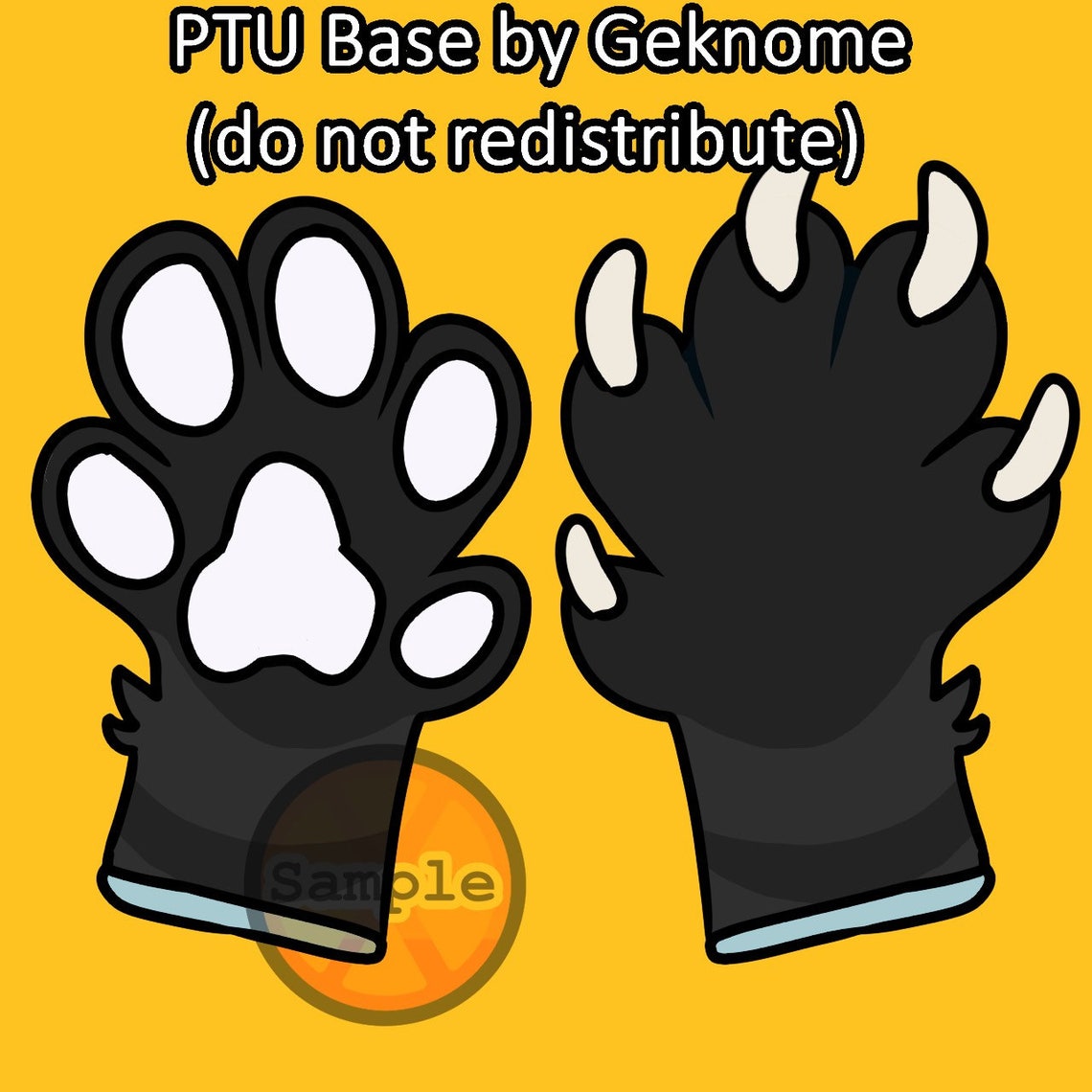 5 Finger Handpaw Base psd File - Etsy