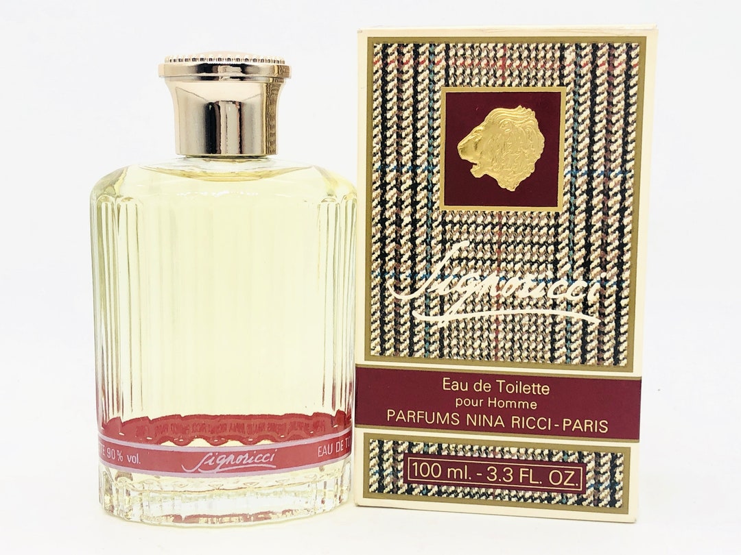 SIGNORICCI NINA RICCI 100 ml Parfum Vintage edt Splash man for men Pour ...