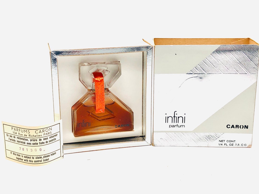 INFINI CARON Vintage PARFUM Extrait 7,5 ml Women's Extract Pure Parfüm ...