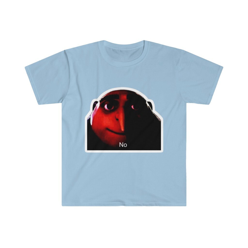 Cursed Gru Meme Despicable Me Funny Meme T-shirt - Etsy UK