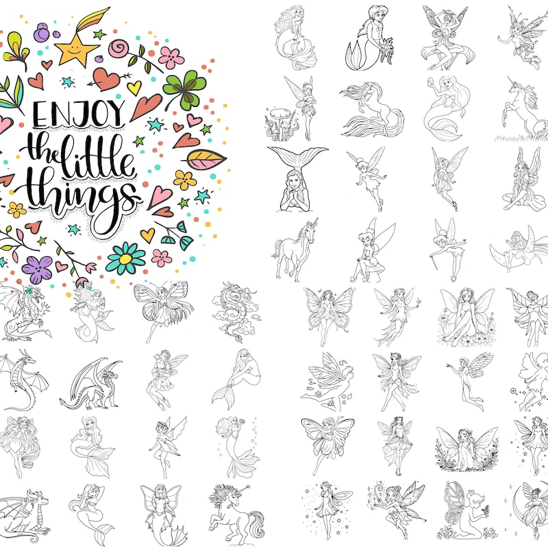 Small Tattoo Fairy - Etsy