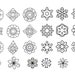 10 Sheets of Small Mandala Tattoo Designs, Fine Line Tattoo, Stencil ...