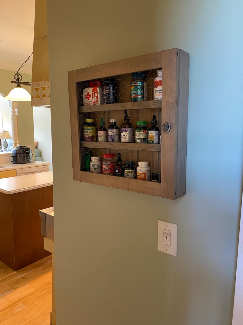 Spice Cabinet, Chicken Wire, Display Box, Medicine Cabinet, Essential ...
