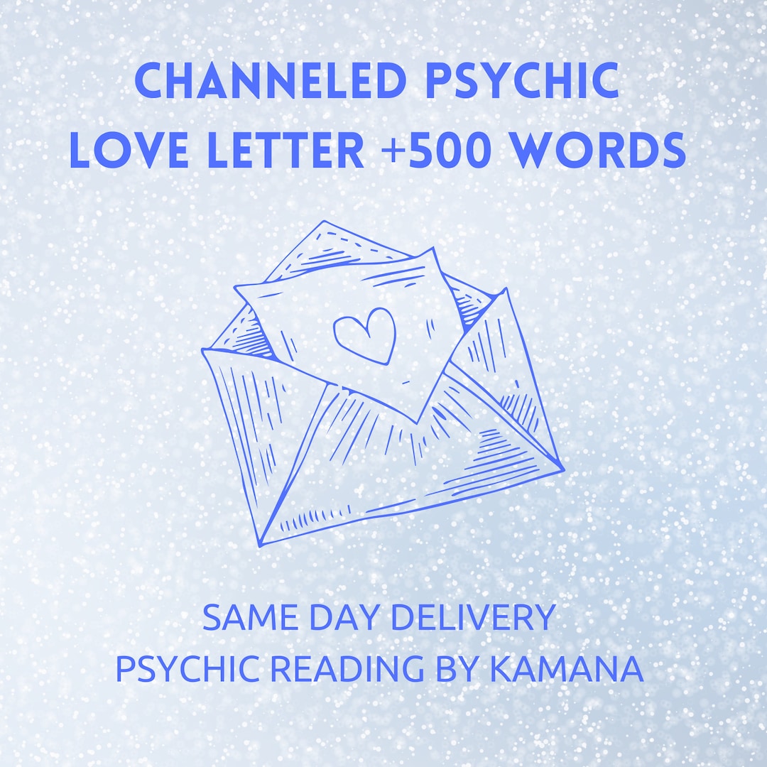 Channeled Love Letter Heartfelt Words Messages From Your Person ...
