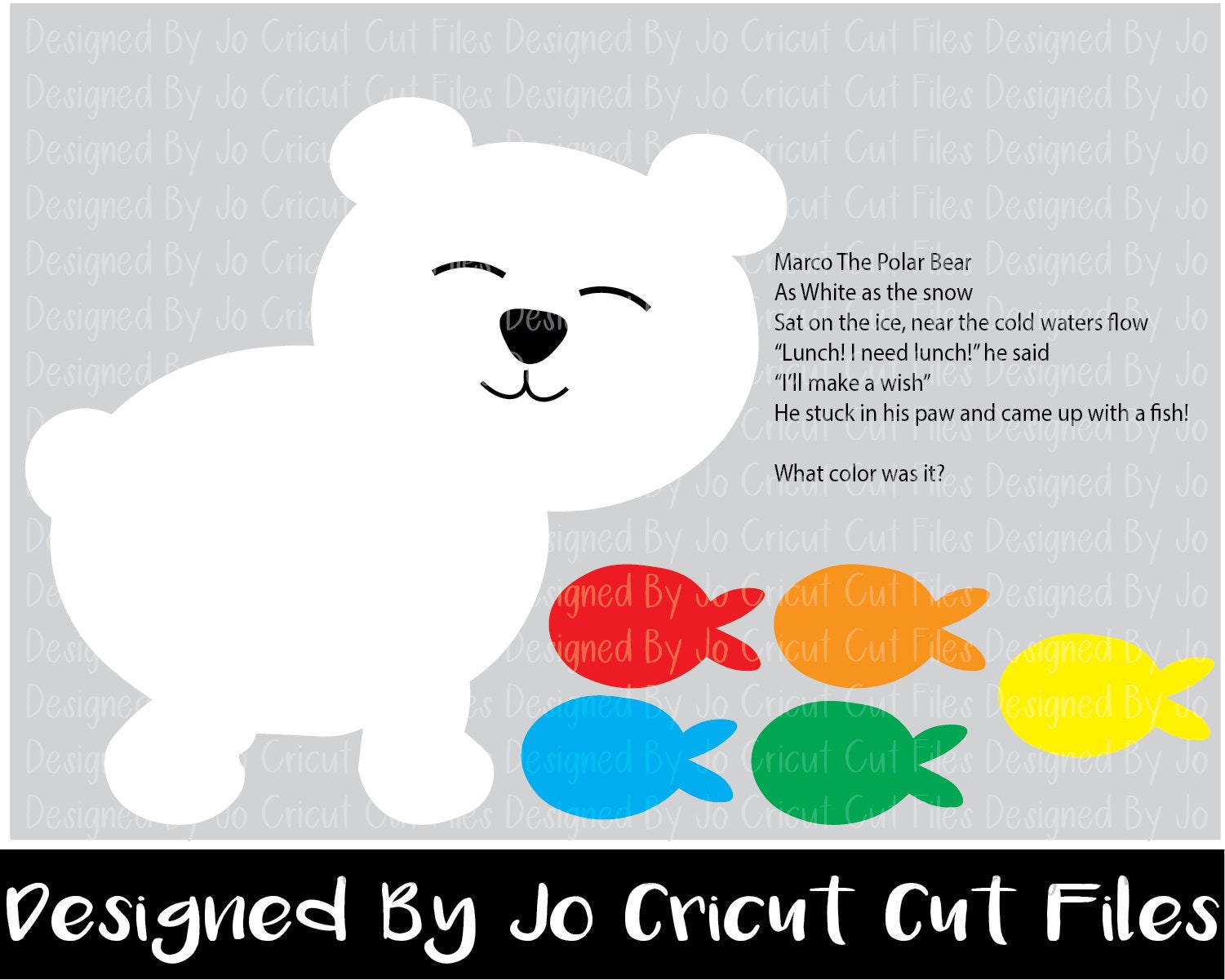 Marco the Polar Bear Small Group Activity SVG, PNG / Cricut Cut File - Etsy