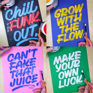Custom Painted Sign, Hand Drawn Lettering Designs, Made to Order Items ...