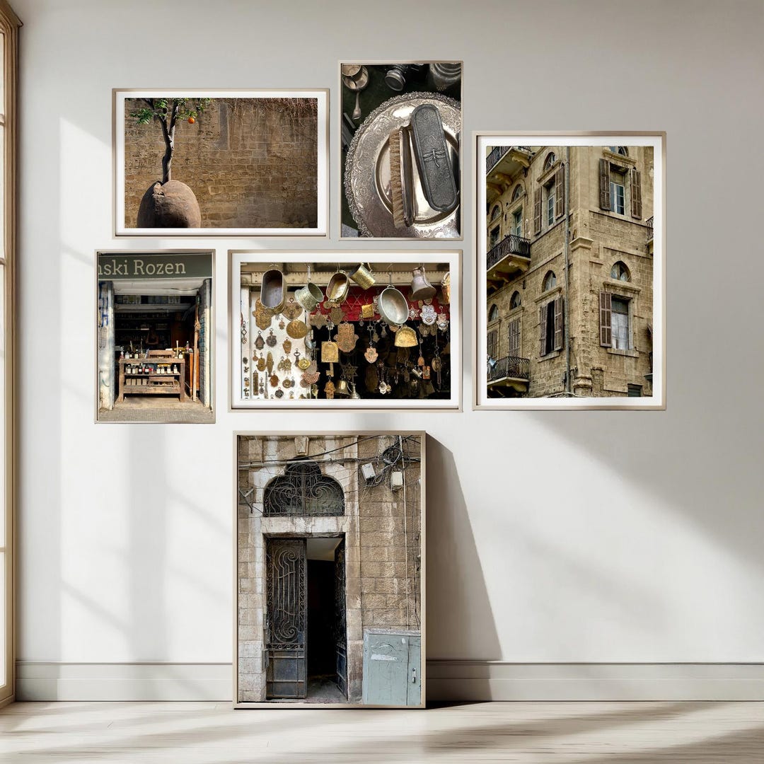 Tel Aviv Posters, Digital Set of 6 — Jaffa, Israel Art Photography - Etsy