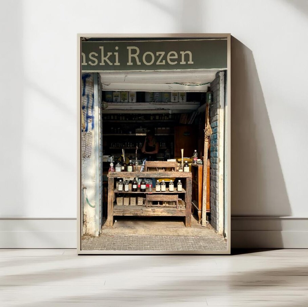 Tel Aviv Poster Print — Zielinski & Rozen Perfume Shop in Jaffa, Israel ...