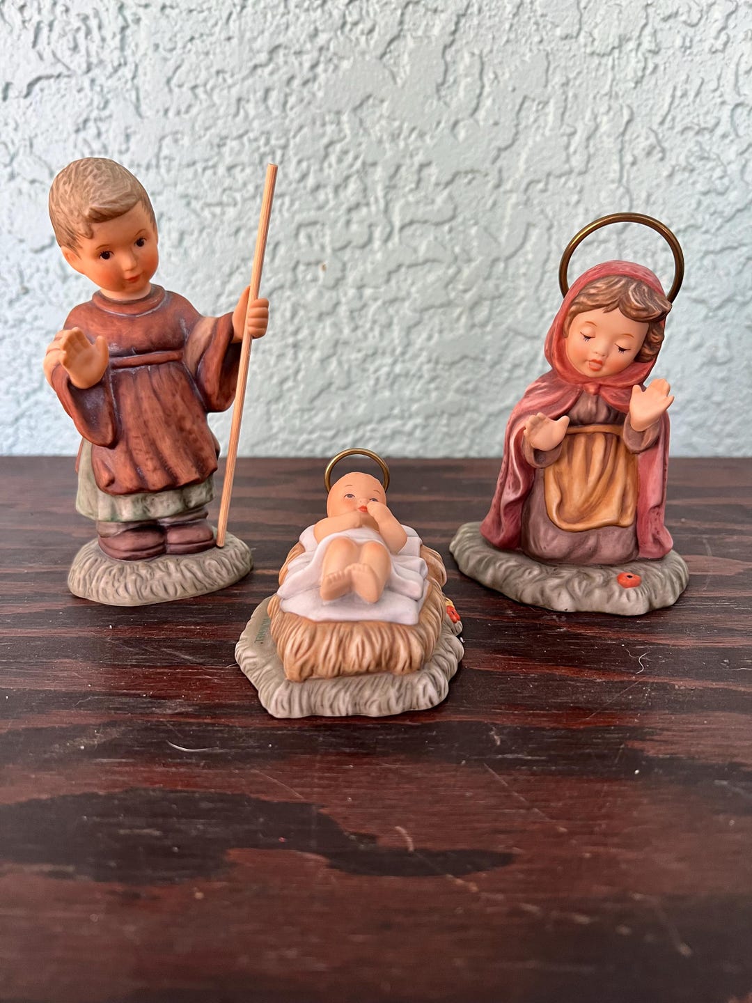 Studio Hummel Nativity Set – Mary, Joseph & Baby Jesus (D10284, 1996 ...