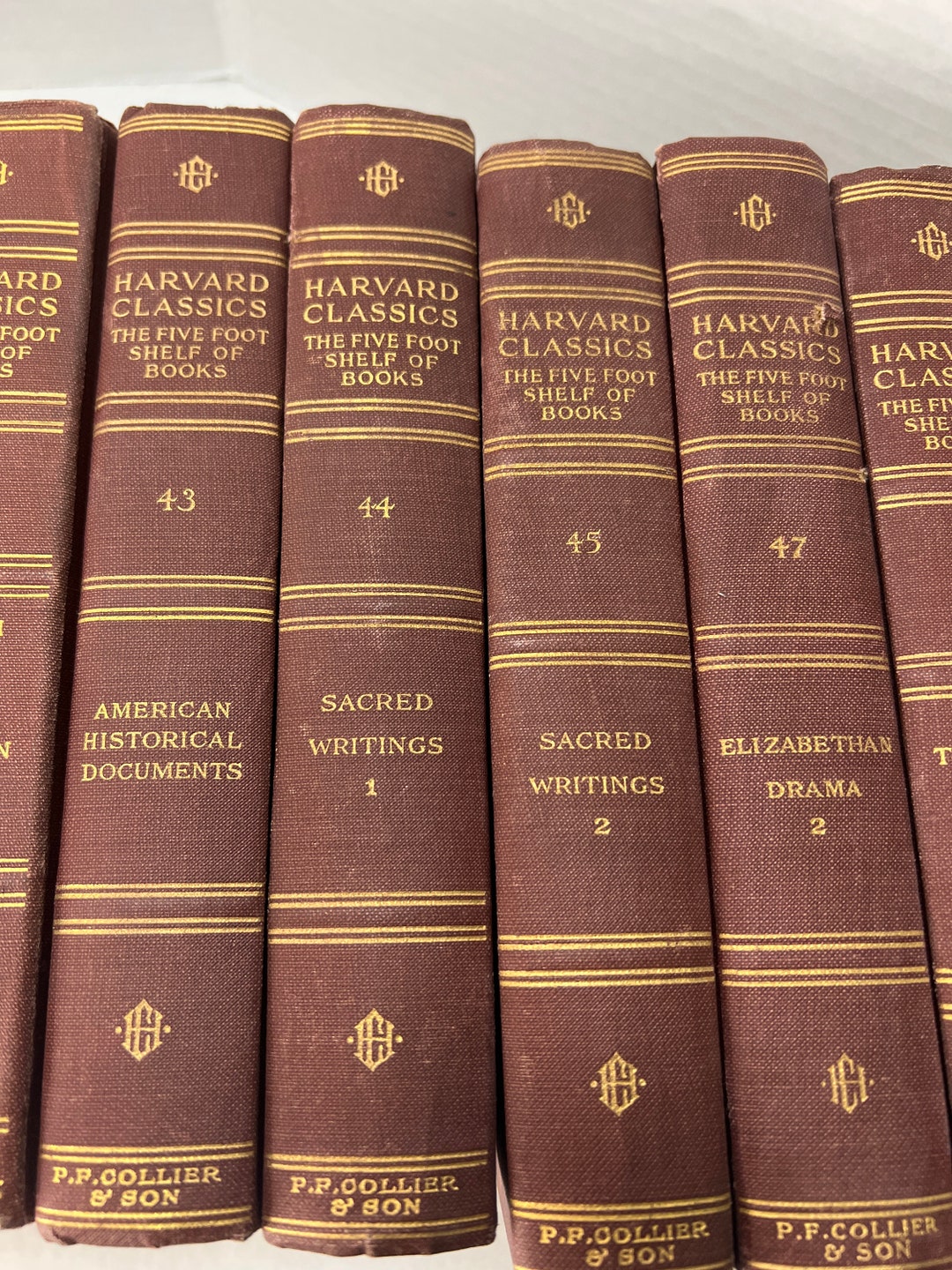 The Harvard Classics. the Five Foot Shelf of Books 22-50 Only. 1910 - Etsy