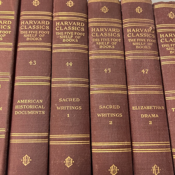 Harvard Classics Complete Set - Etsy