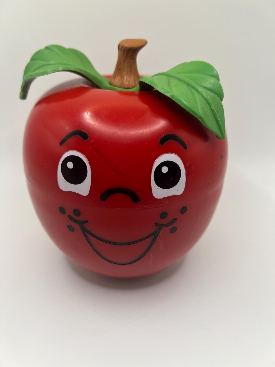 Vintage 1972 Fisher Price Happy Apple Roly-poly Chime Toy. the Apple ...
