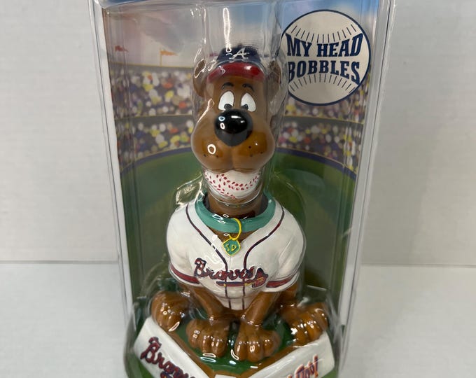 Vtg Cartoon Network Scooby -doo Braves Bobble Dobbles NEW. RARE - Etsy