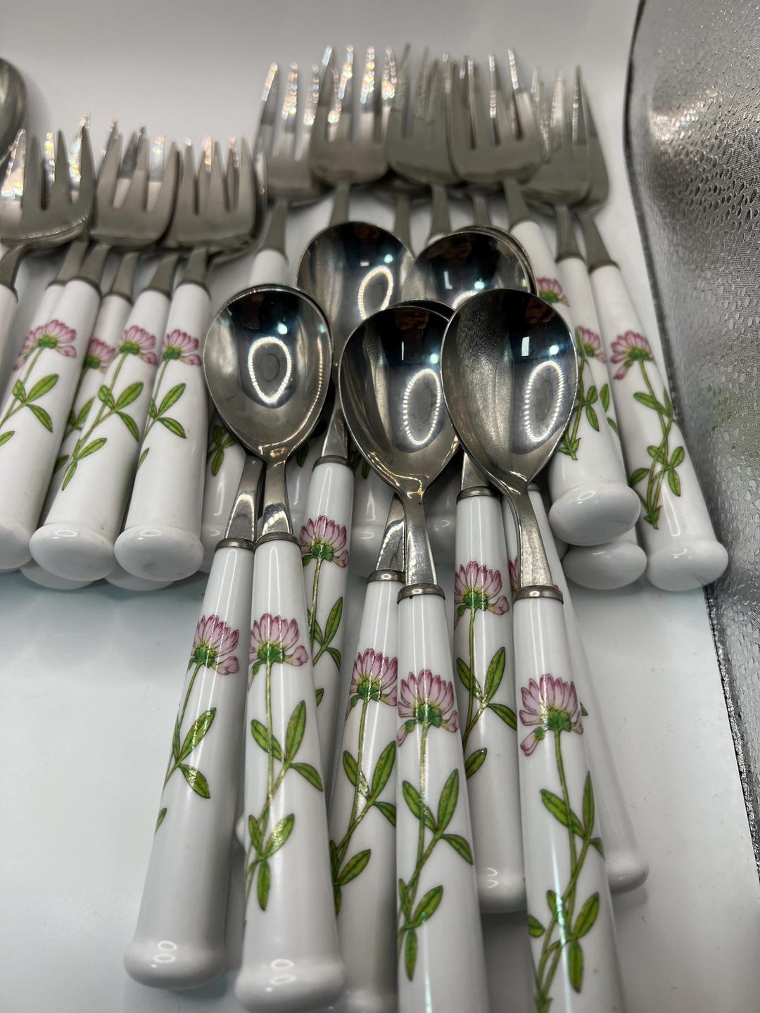 Noritake Petal Plus Set of 39 Silverware Discontinued Pattern. RARE - Etsy