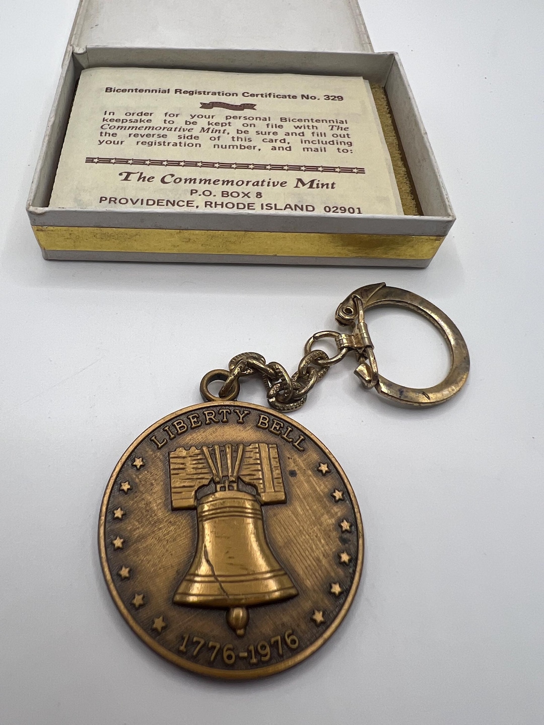 America’s Bicentennial Celebration Liberty Bell Coin Key Chain #113601 ...