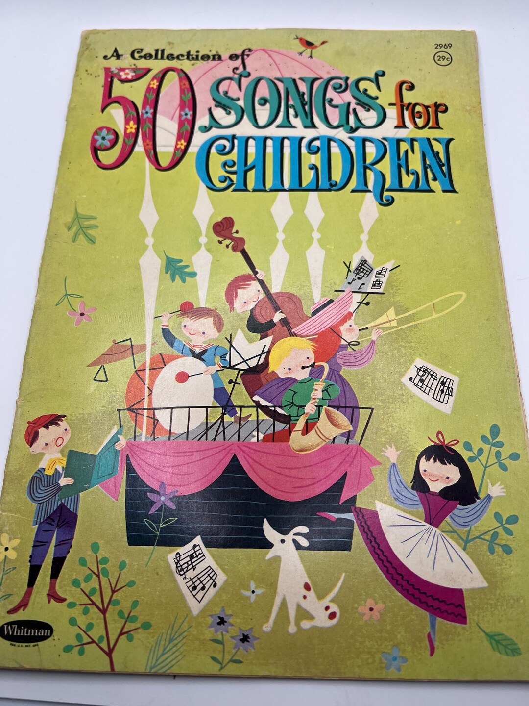 Vintage Piano Sheet Music A Collection of 50 Songs for Children by ...