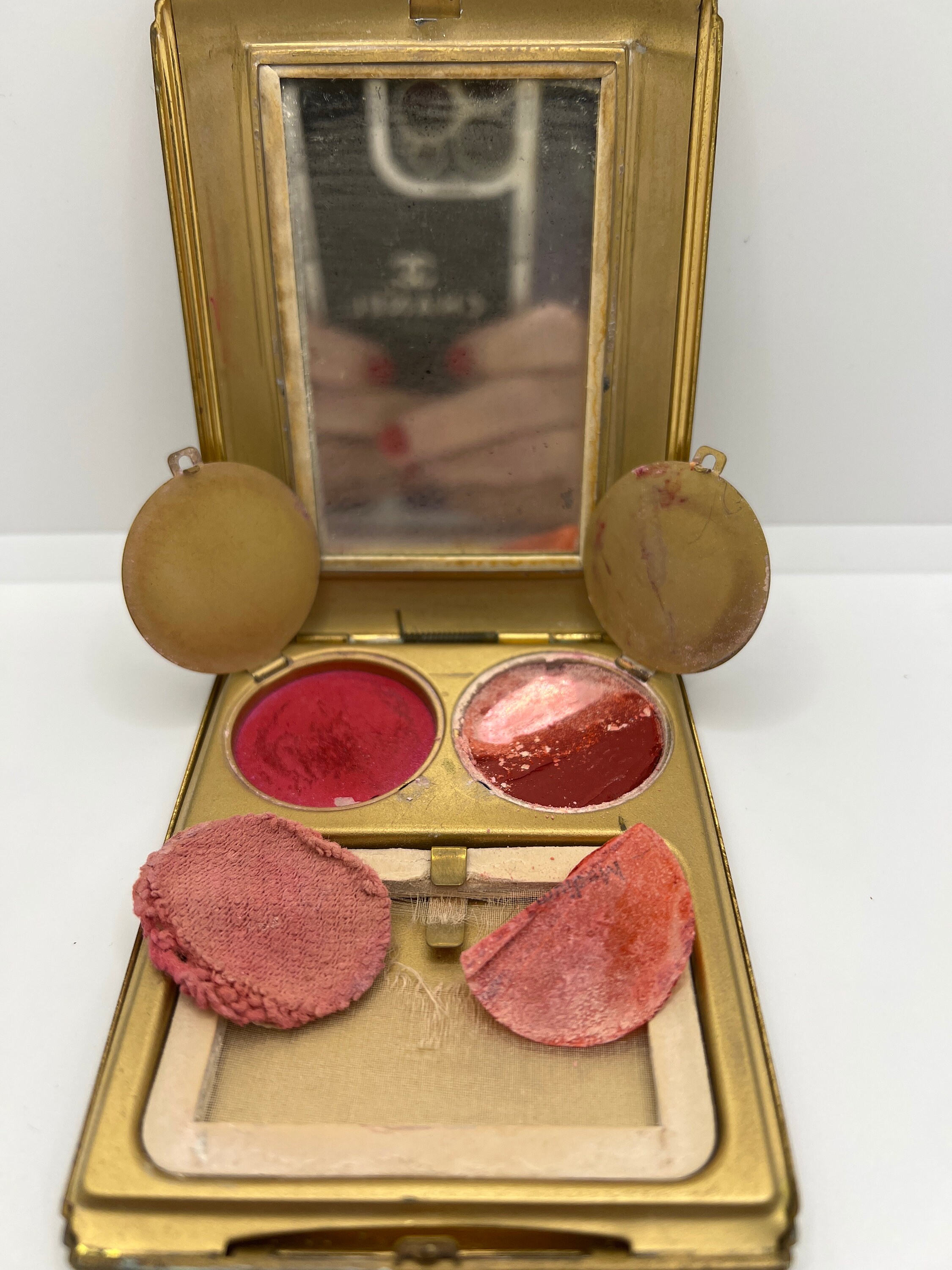 Antique Mondaine New York Makeup Compact Rouge Powder Pre-1930. RARE - Etsy