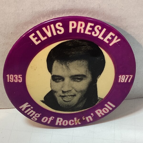 Elvis Presley Buttons - Etsy