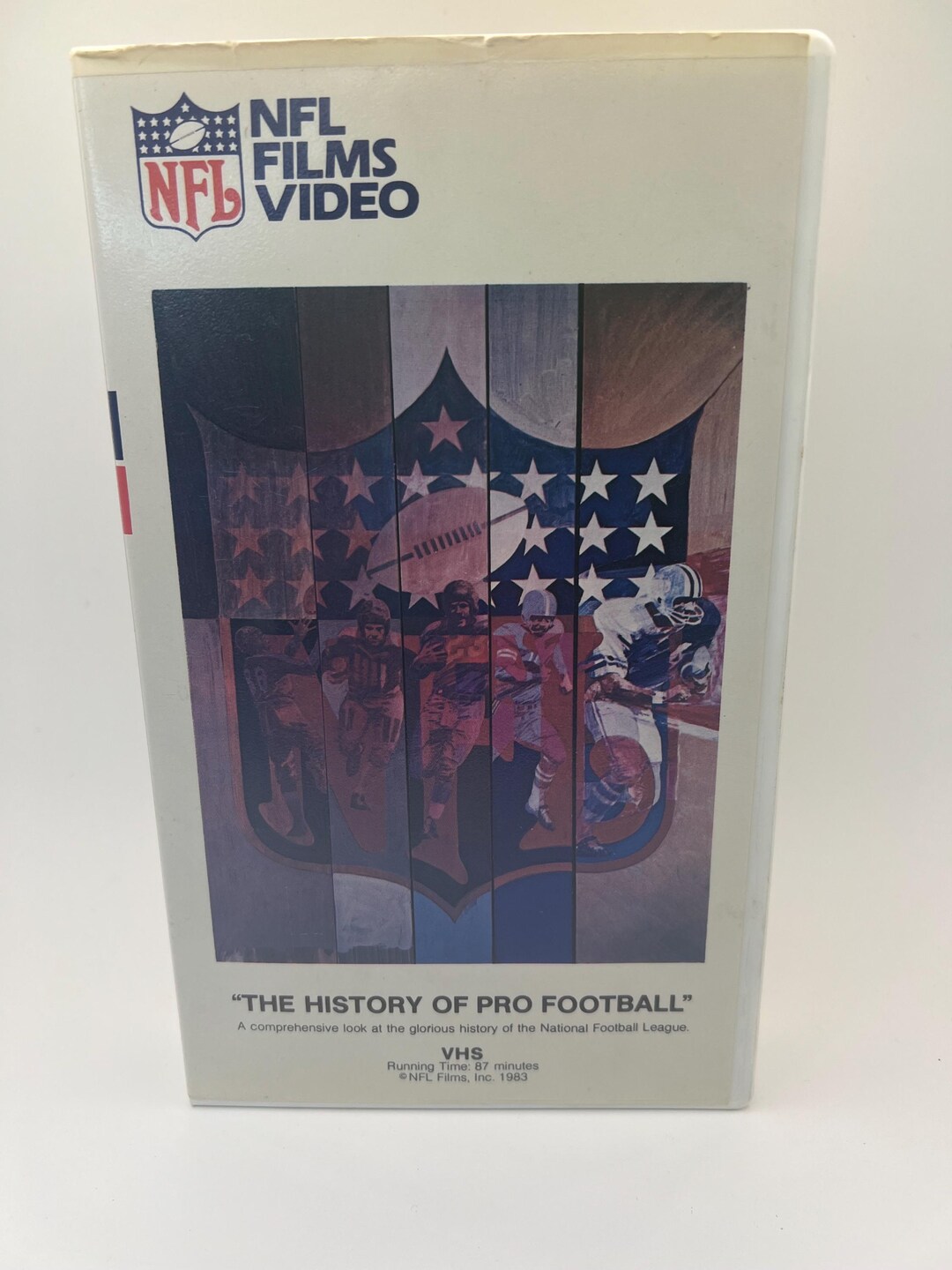 Vintage 1983 NFL Films "the History of Pro Football" VHS Video - Etsy