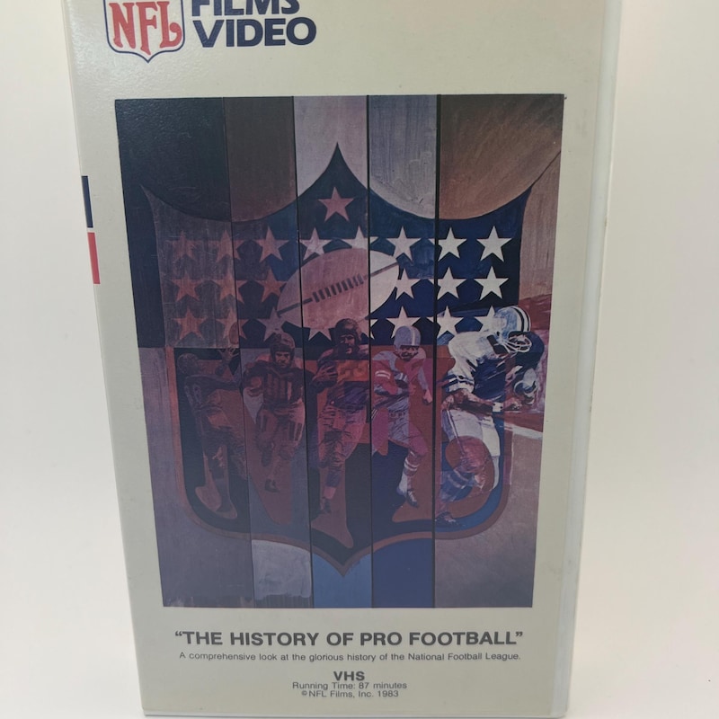 Nfl Vhs - Etsy