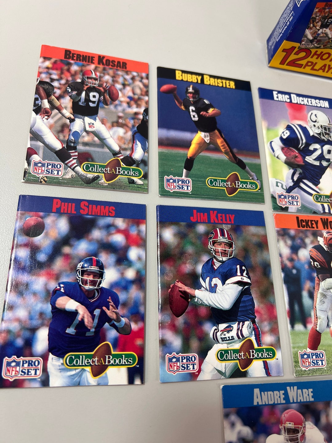 NFL Pro Set Collect a Book 12 Hot Players 1990 - Etsy