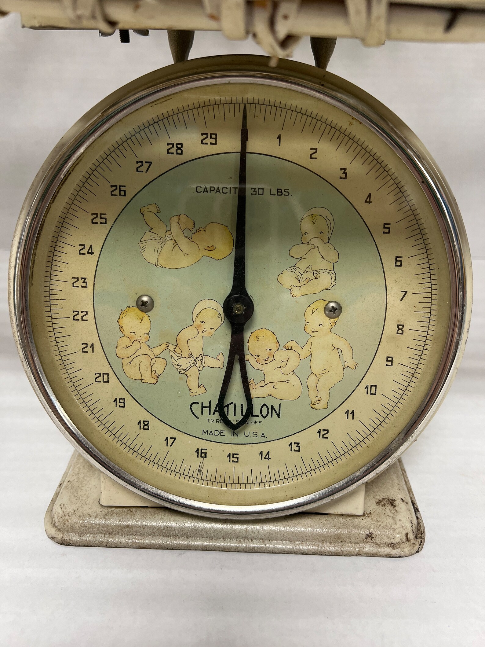 Chatillon Vintage Baby Scale. - Etsy