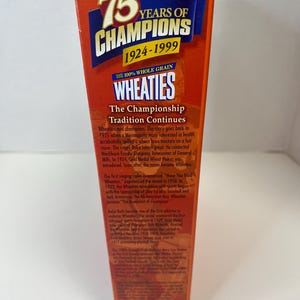 Vintage 1999 75th Anniversary of Wheaties With the Michael Jordan on ...