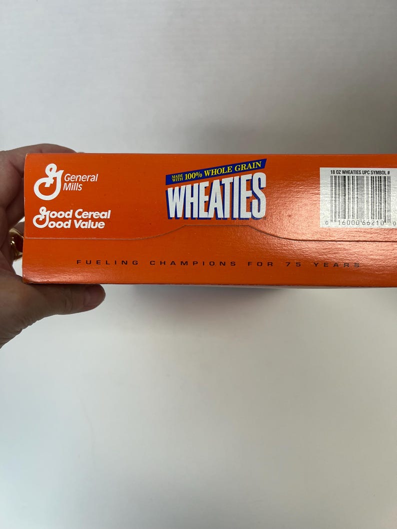 Vintage 1999 75th Anniversary of Wheaties With the Michael Jordan on ...