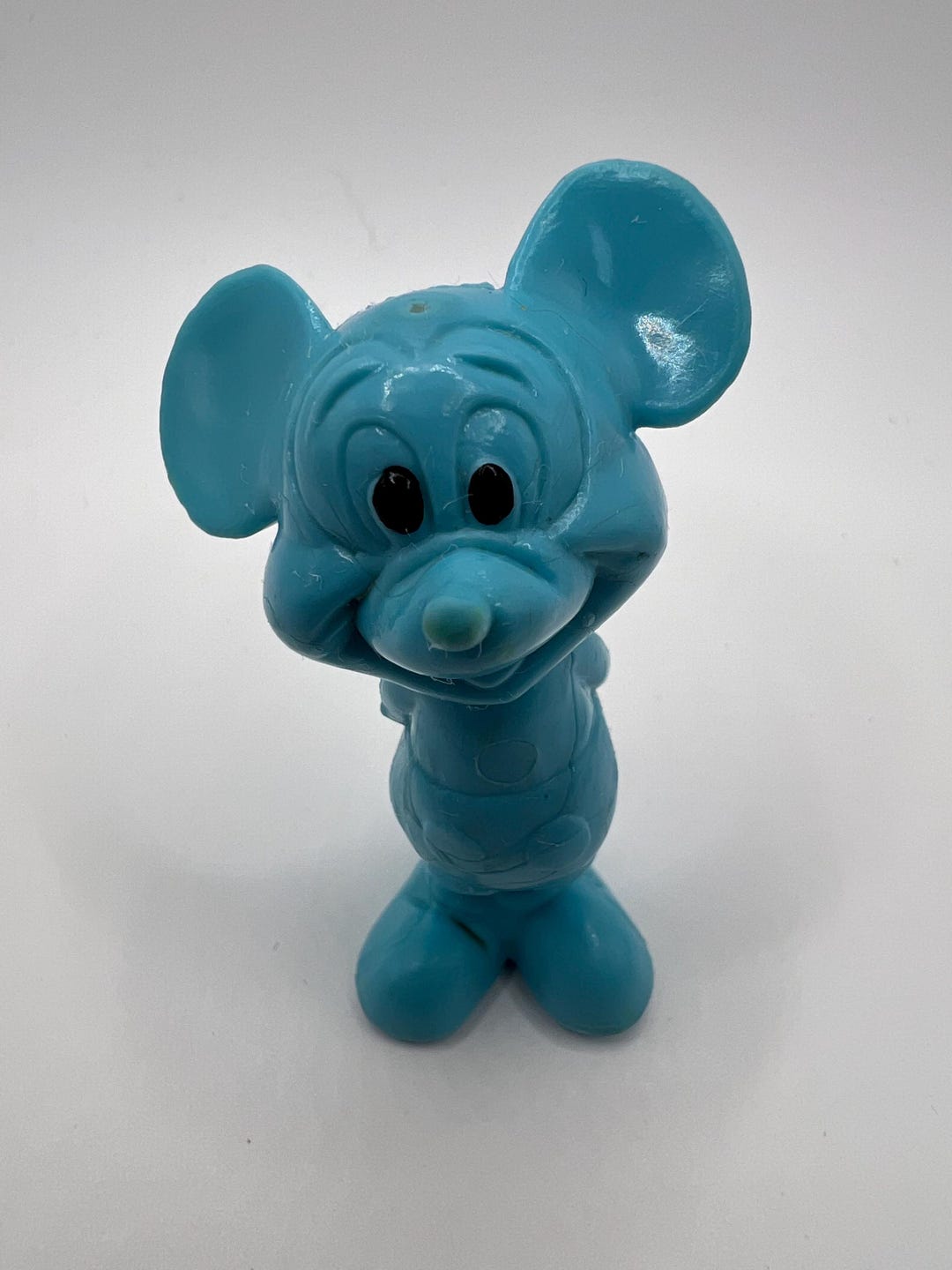 Vintage Disney Mickey Mouse Blue Rubber Action Figure 1960s - Etsy