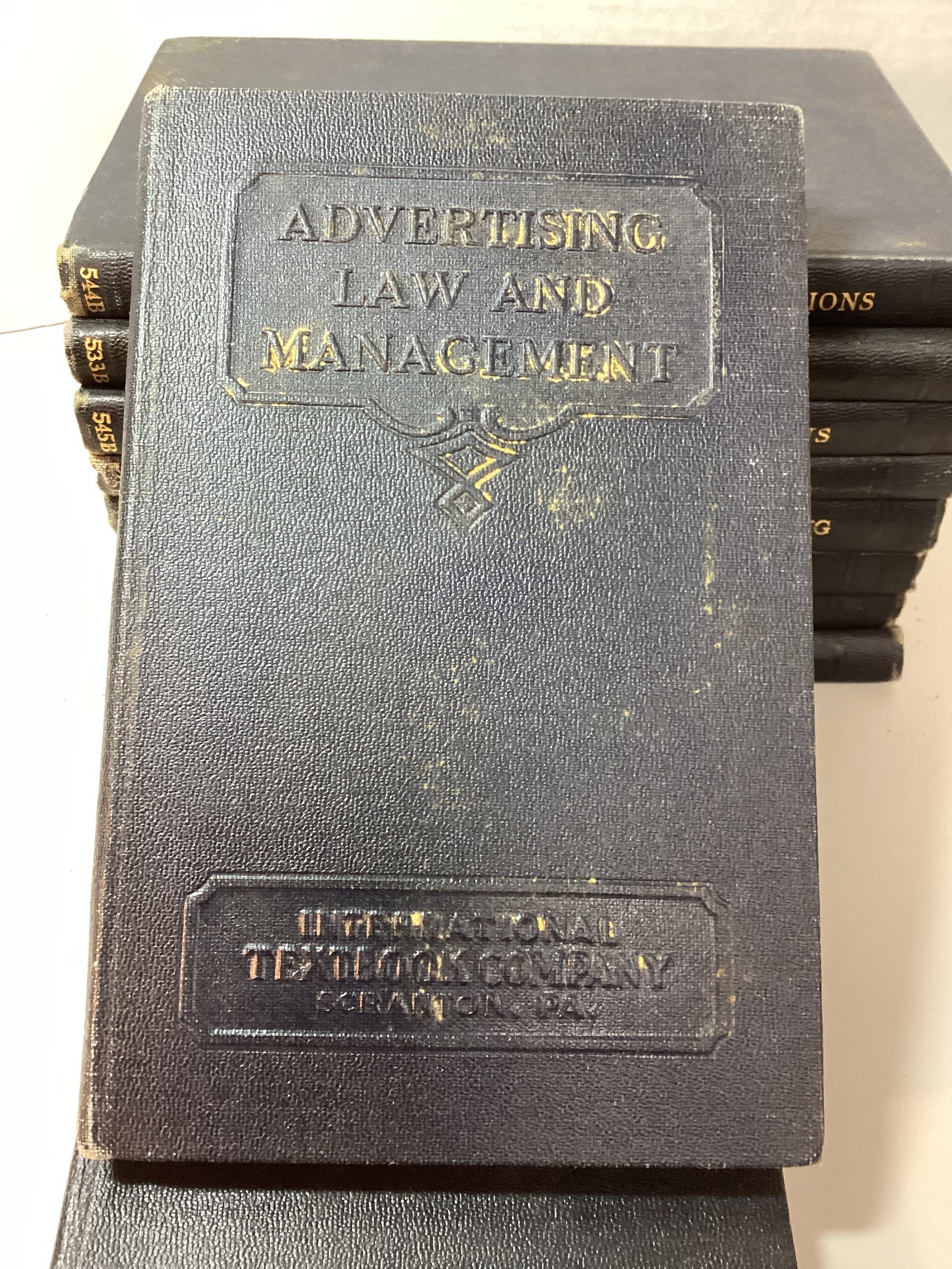 Vintage Set of 10 International Textbook Company Scranton PA Book on ...