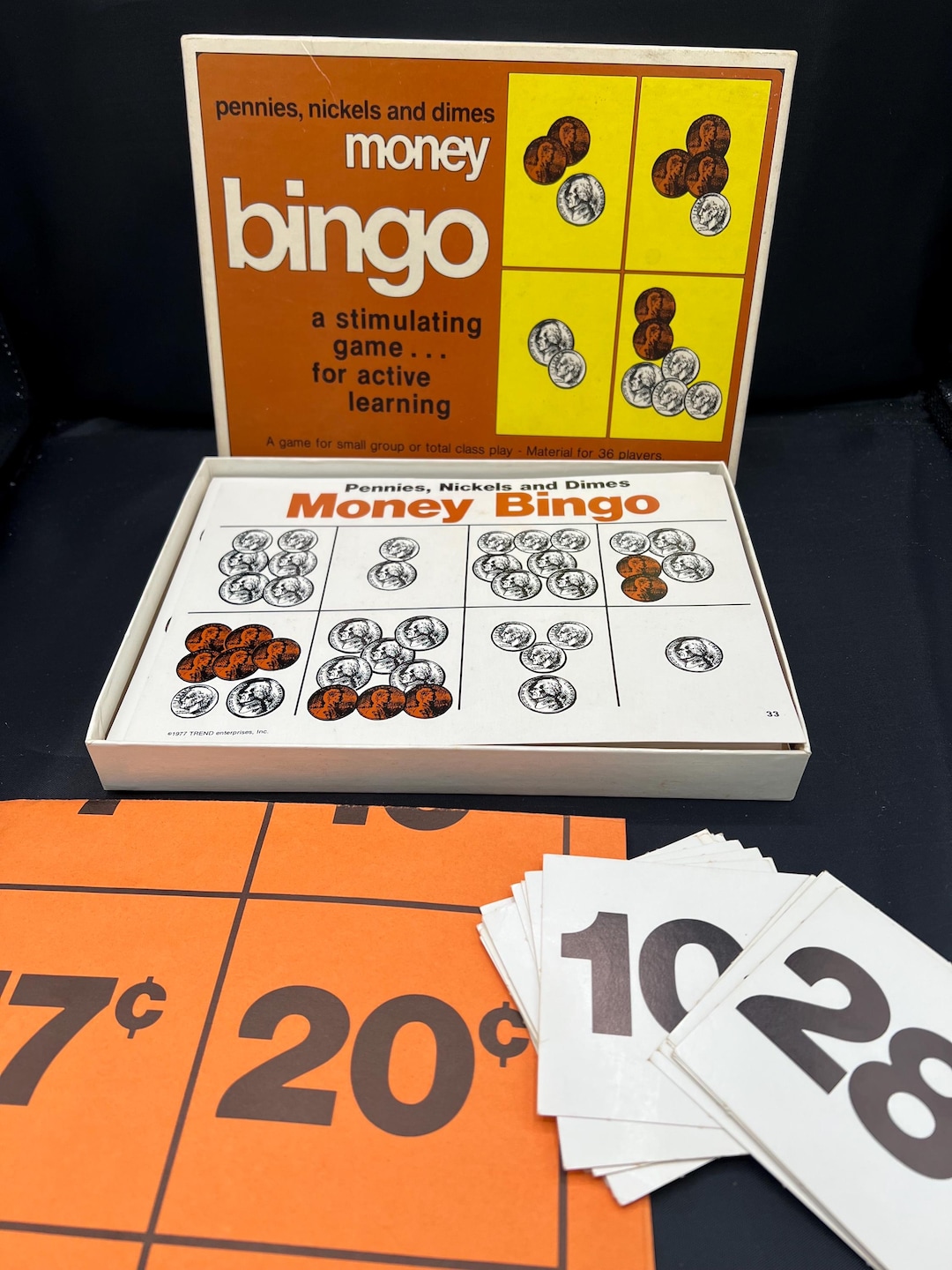 Vintage 1970s Money Bingo. in Excellent Condition All Pieces There ...