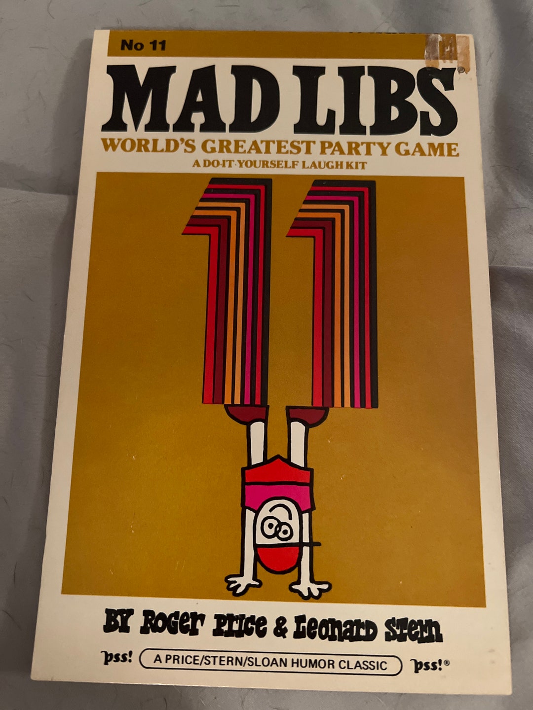 Vintage 1980s MAD LIBS No. 11 by Roger Price and Leonard - Etsy