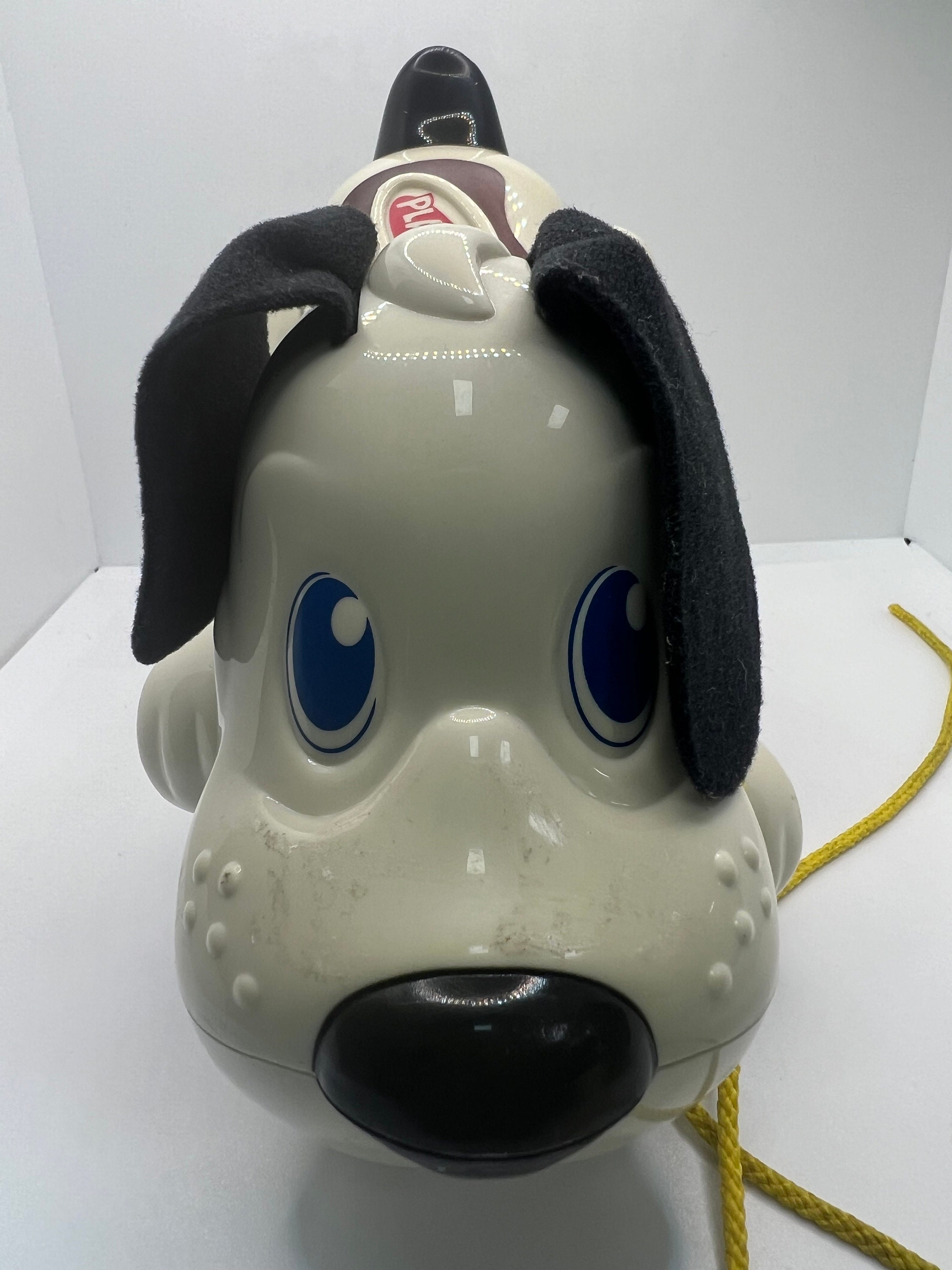 Vintage 1999 Hasbro Playskool Digger the Dog Pull Along. 5979 Walks and ...