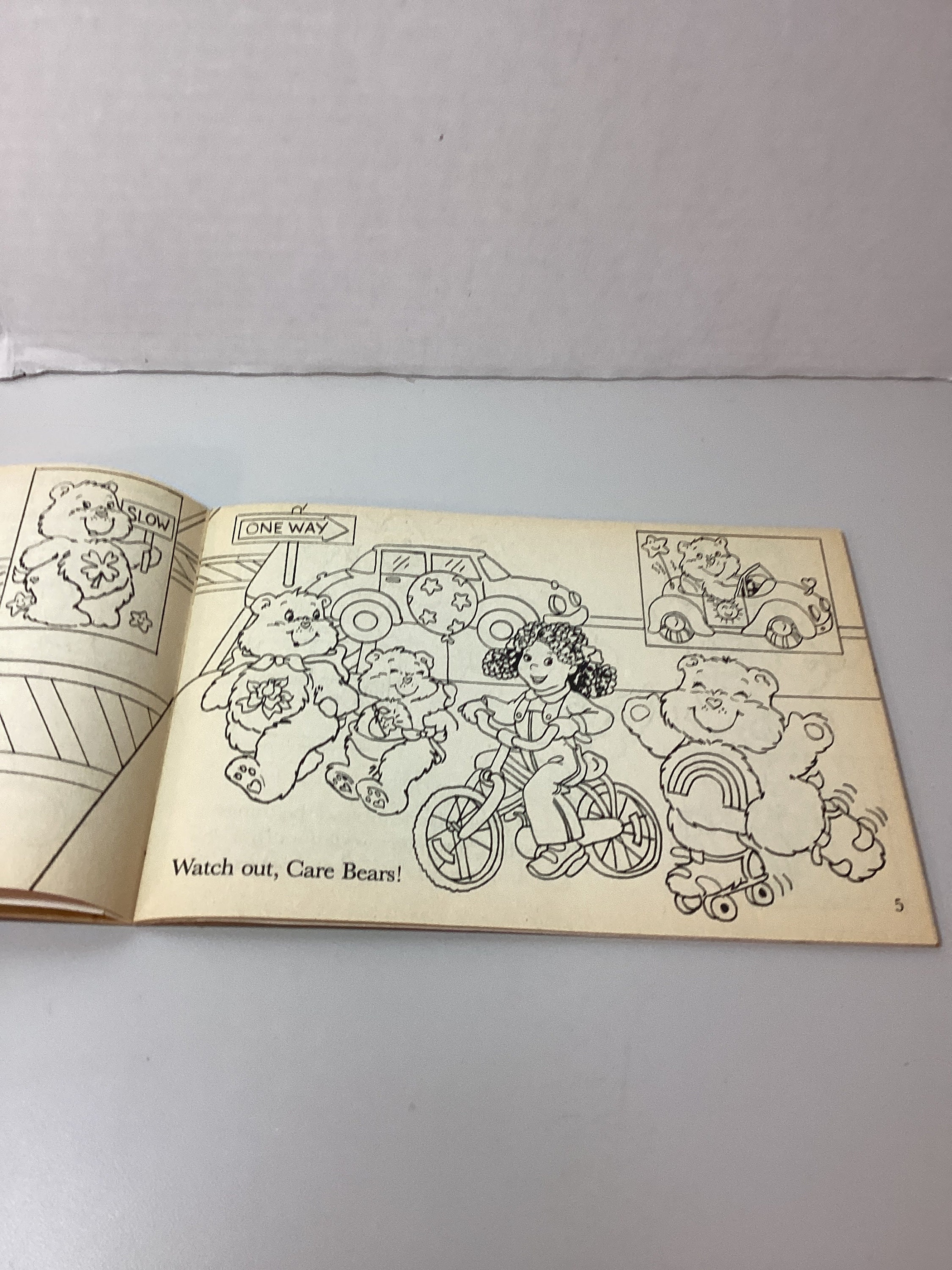 Vintage Care Bear Sticker Book. All Stickers Included 1984. Excellent ...