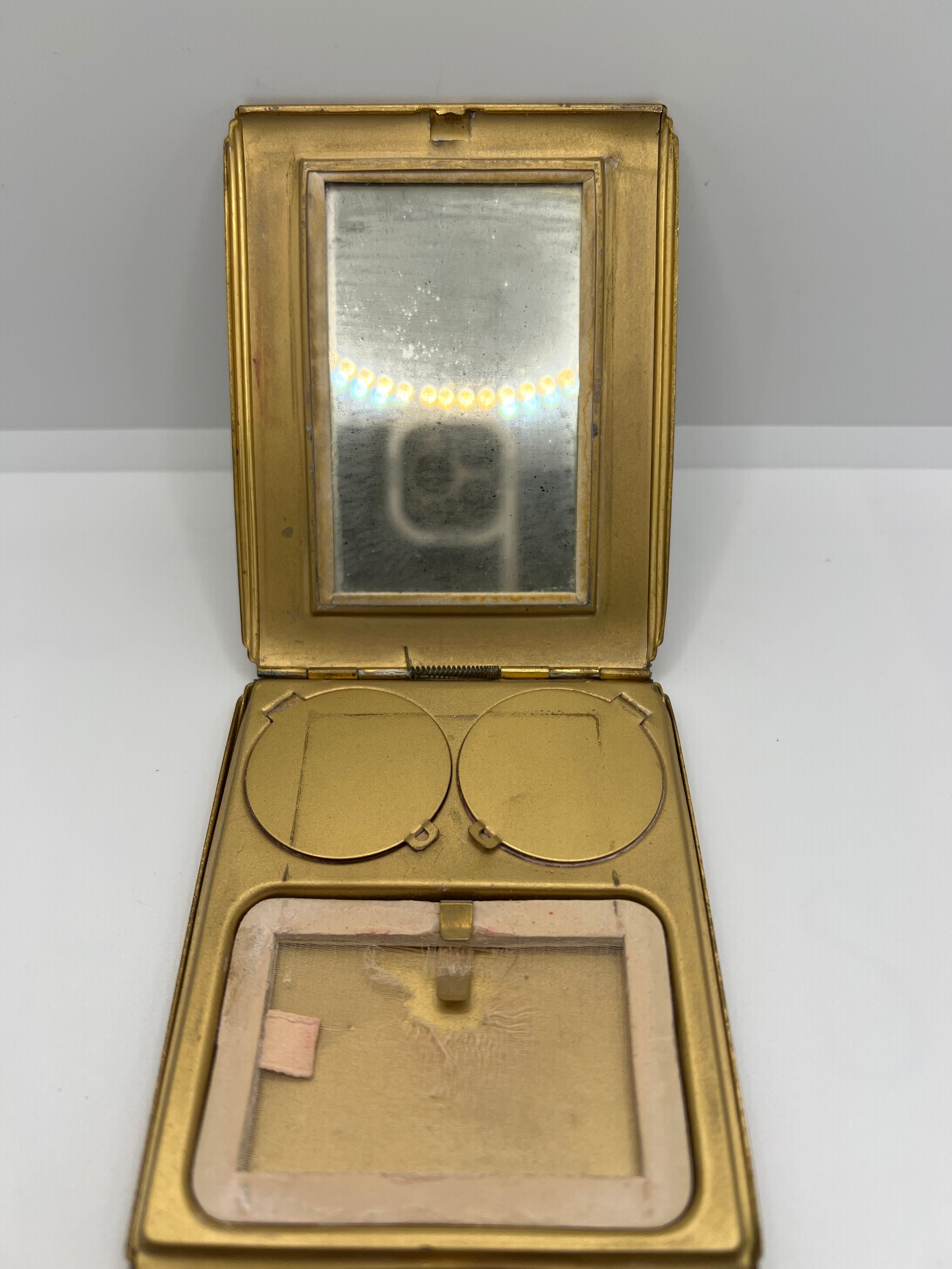 Antique Mondaine New York Makeup Compact Rouge Powder Pre-1930. RARE - Etsy
