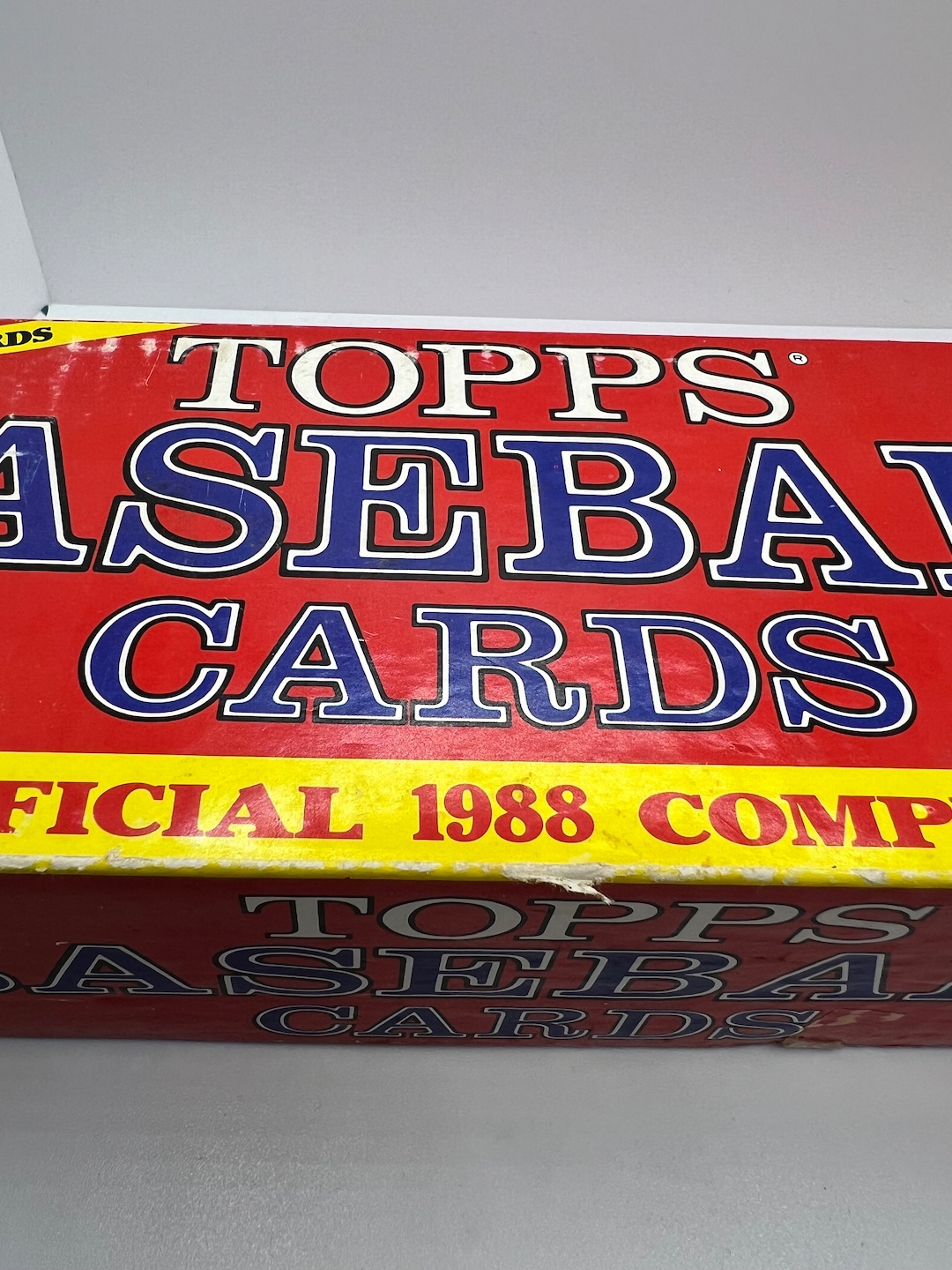 TOPPS Baseball Cards the Offical 1988 Complete Set 792 Pictured Cards ...