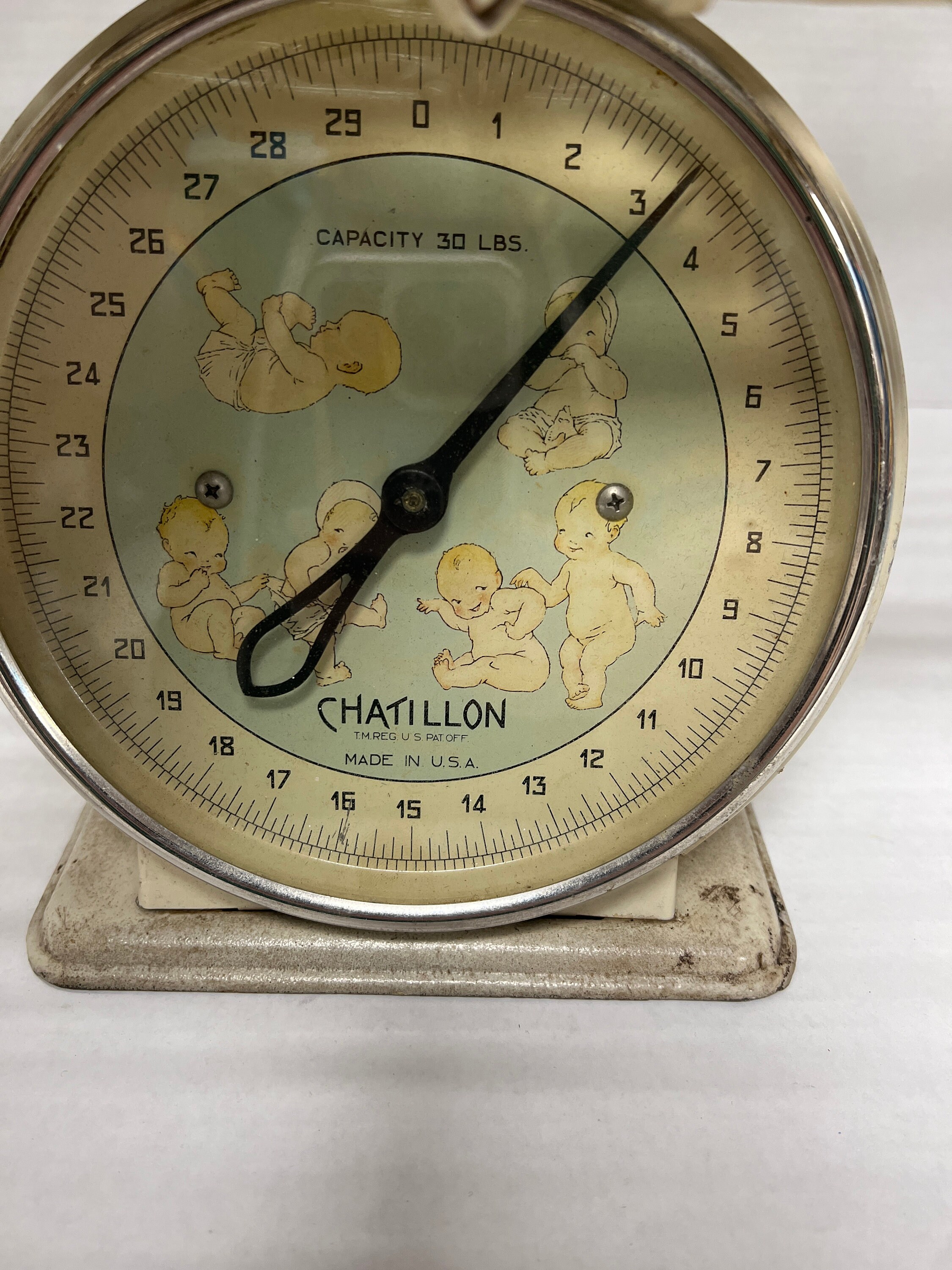 Chatillon Vintage Baby Scale. - Etsy