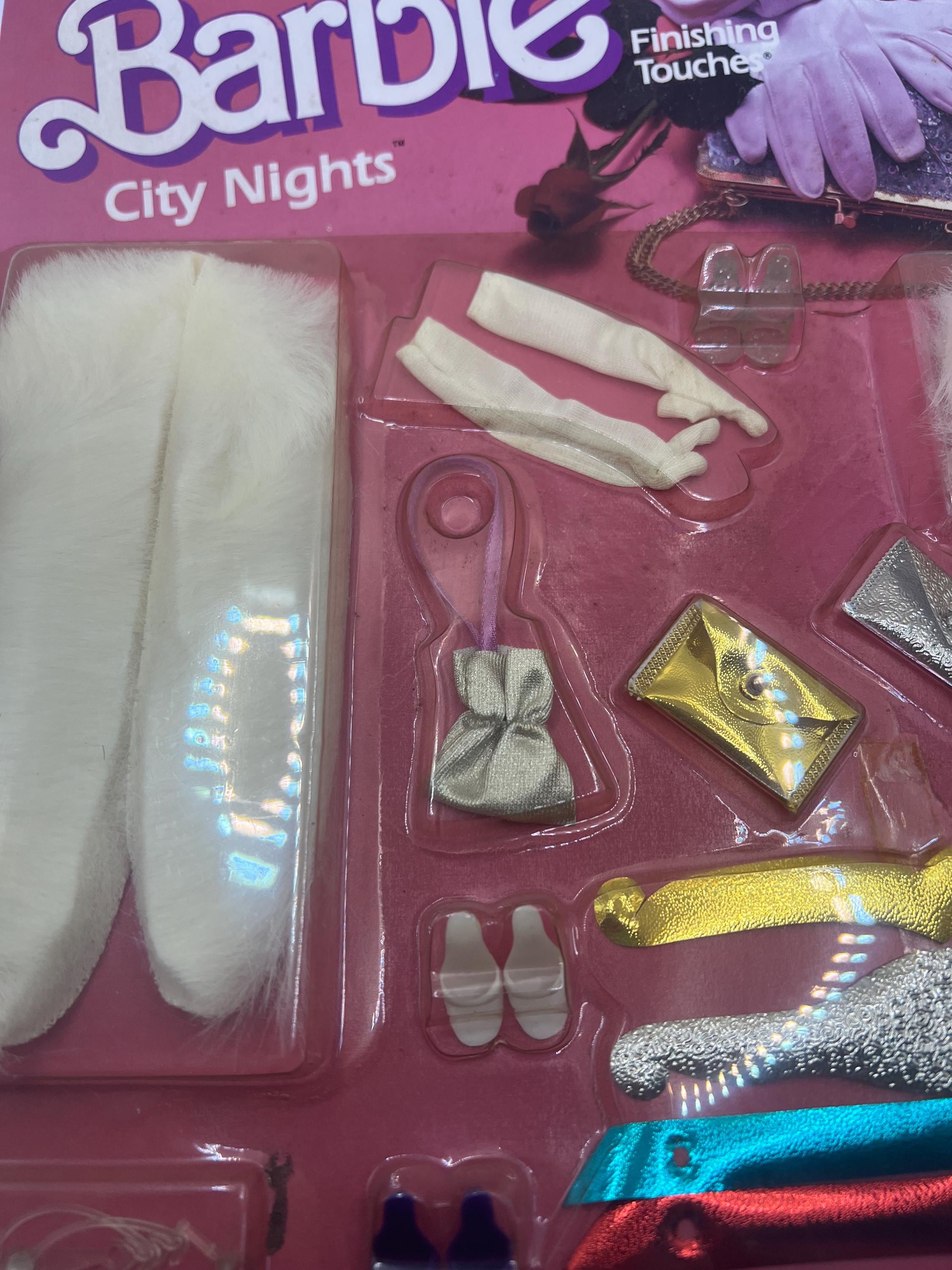 Vintage Barbie Finishing Touches City Nights 2773-0910 Mattel Inc. 1985 ...