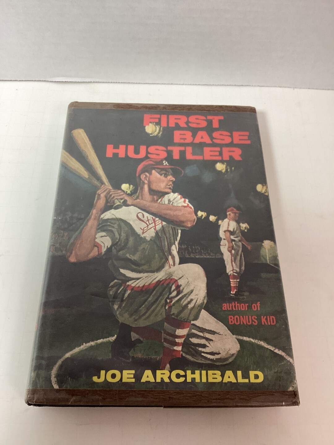 Vintage Childrens Book. First Base Hustler by Joe Archibald. RARE ...