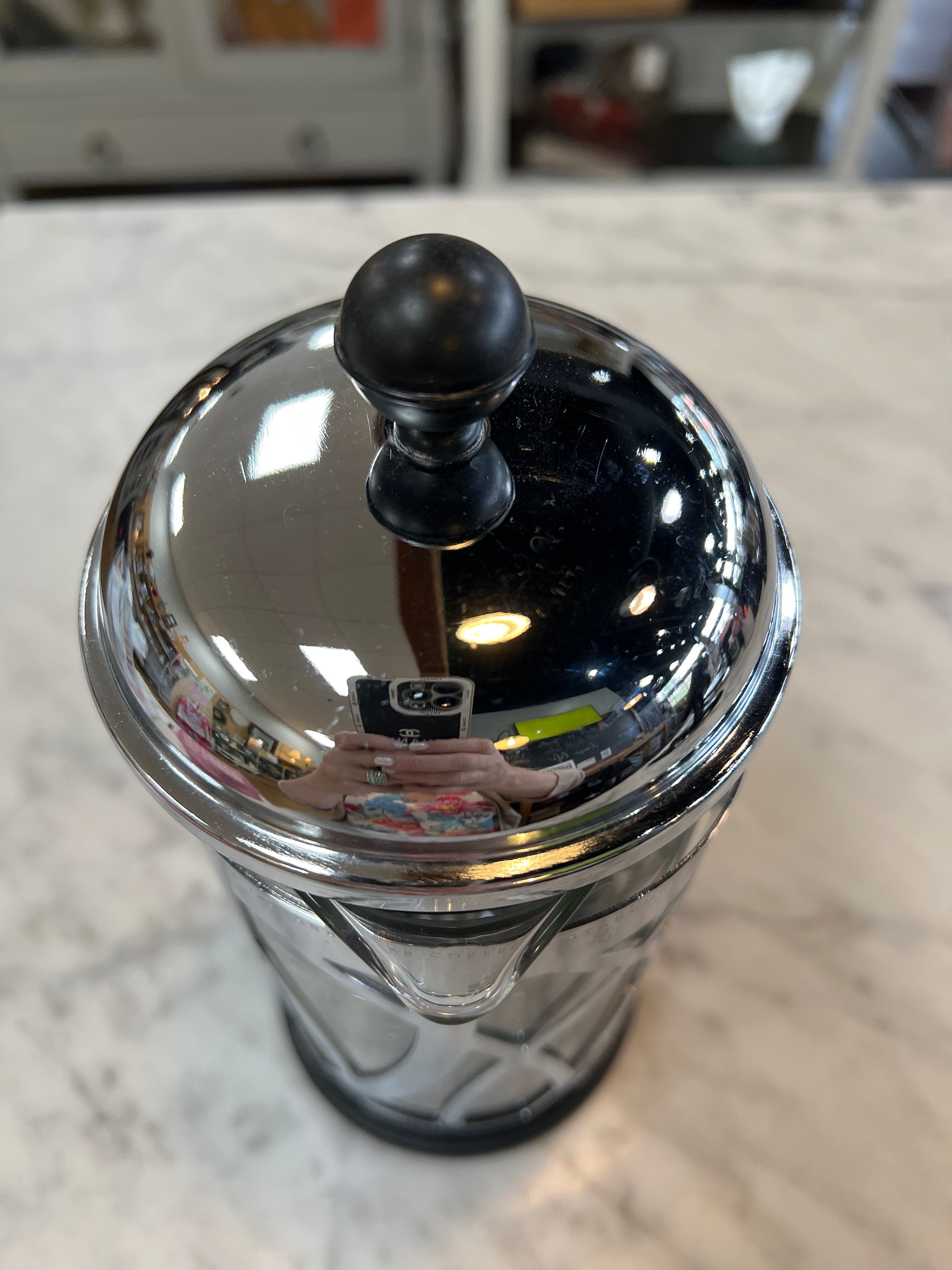 Starbucks Coffee Press Clear and Stainless Steel Bodum - Etsy