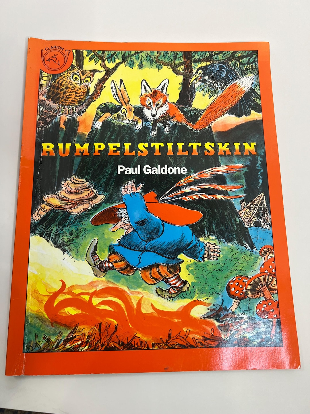 Vintage RUMPELSTILTSKIN Book by Paul Galdone, 1985 Paperback - Etsy