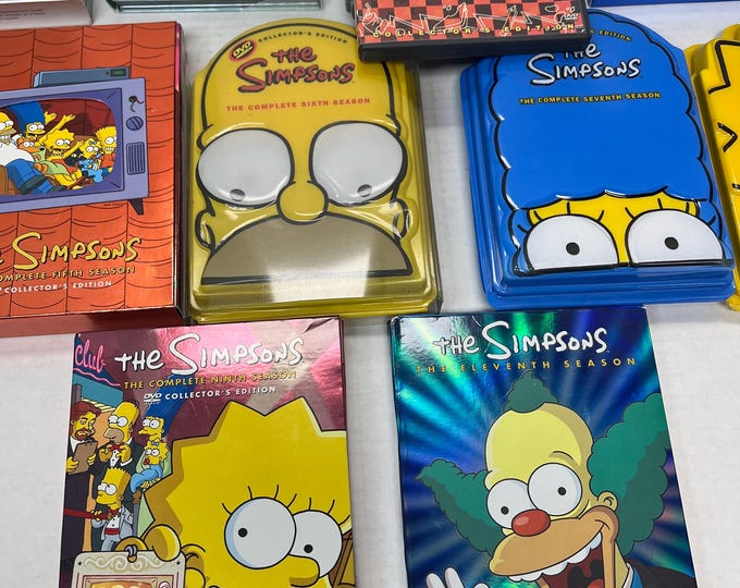 The Simpsons DVD Set 1st Season to the 11th Season Complete Sets. Great ...