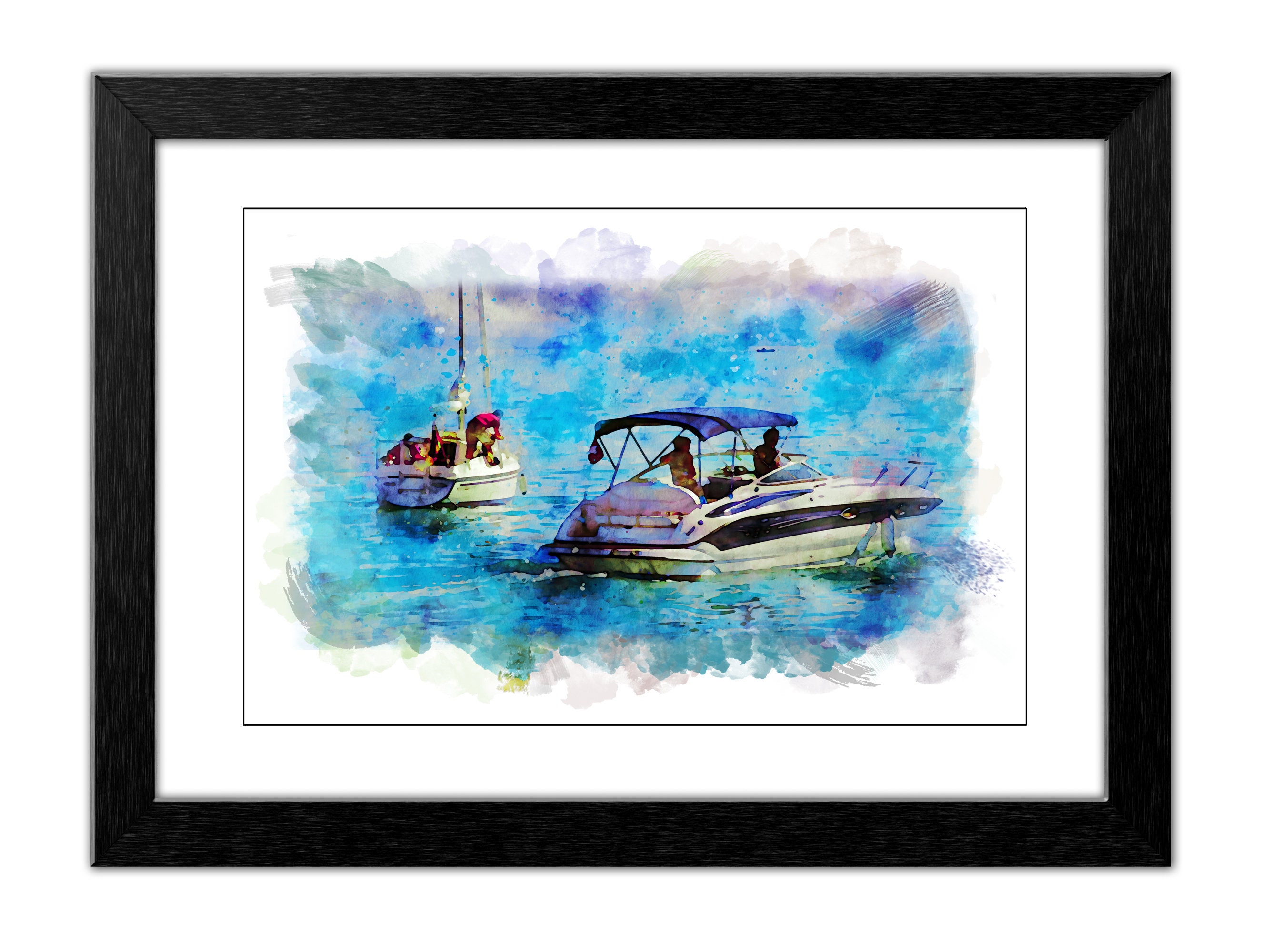 Custom Boat Portrait Boat Painting Personalized Boat - Etsy